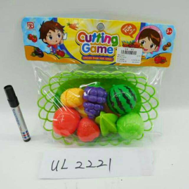 Jual Mainan Buah Potong / Cutting game ( 2221 ) | Shopee Indonesia