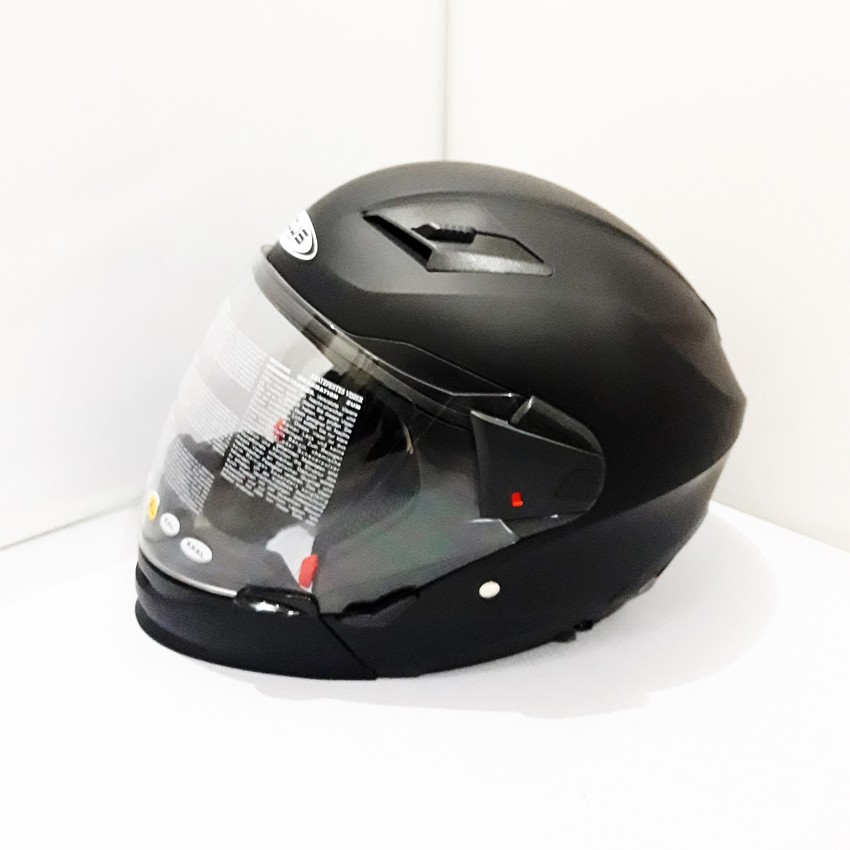 Jual Helm Modular Zeus Import ZS-611C Matt Black | Shopee Indonesia