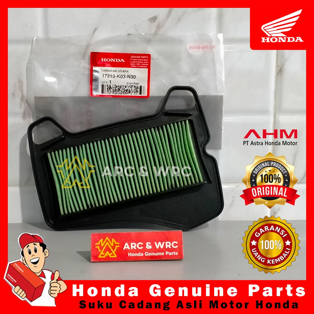 Jual Filter Udara / Saringan Udara Honda Revo FI / Supra X 125 FI ...
