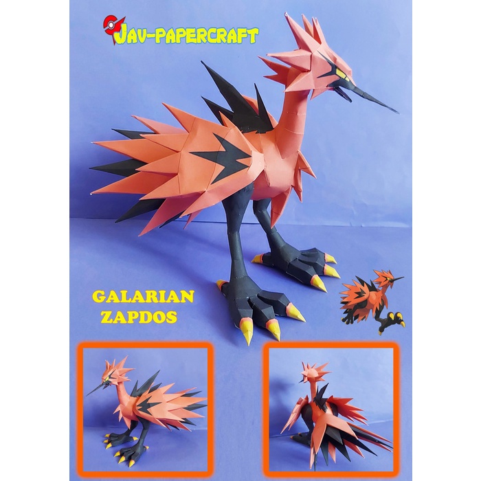 Jual Pokemon galarian zapdos Papercraft | Shopee Indonesia