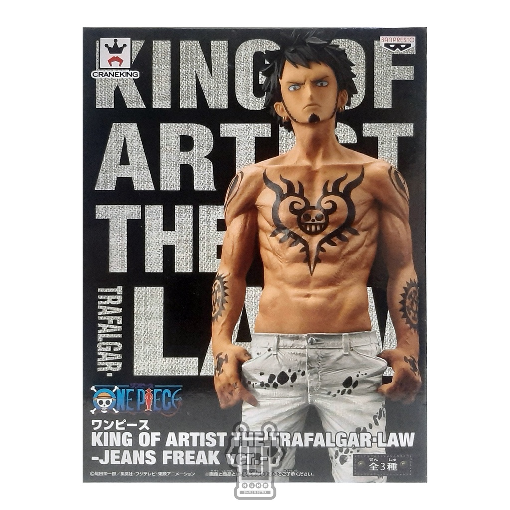 Jual Action Figure One Piece KOA JF King Of Artist Trafalgar Law (White ...
