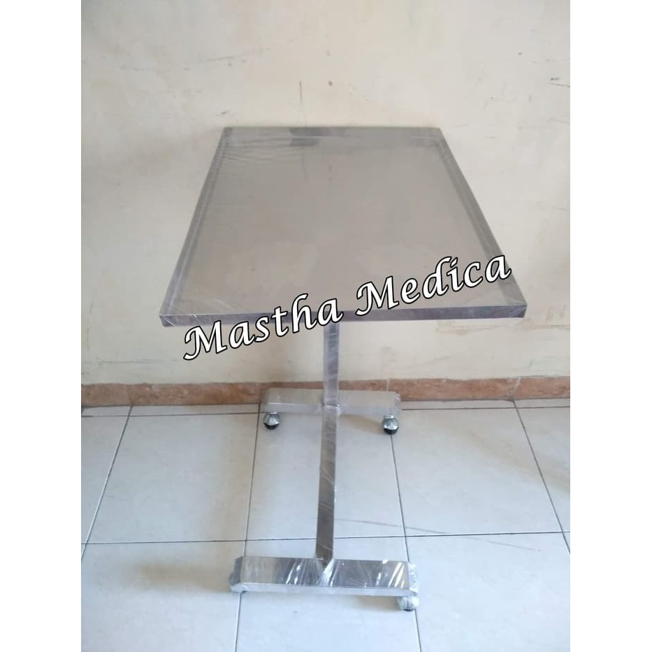 Jual Meja Mayo / Instrumen Full Stainless Steel SS Table Mayo Rumah ...