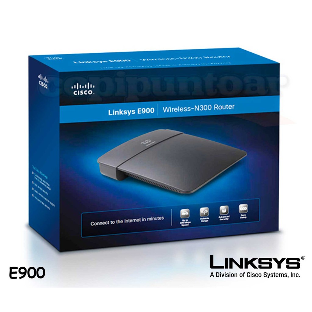 Jual Cisco Linksys E900 Wireless N 300Mbps Router (clearance stok ...