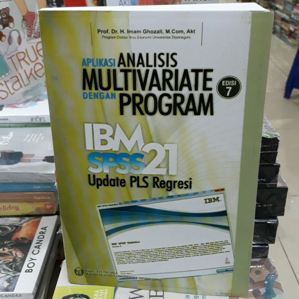 Jual APLIKASI ANALISIS MULTIVARIATE DENGAN PROGRAM IBM SPSS 21 UPDATE PLS REGRESI by IMAM ...