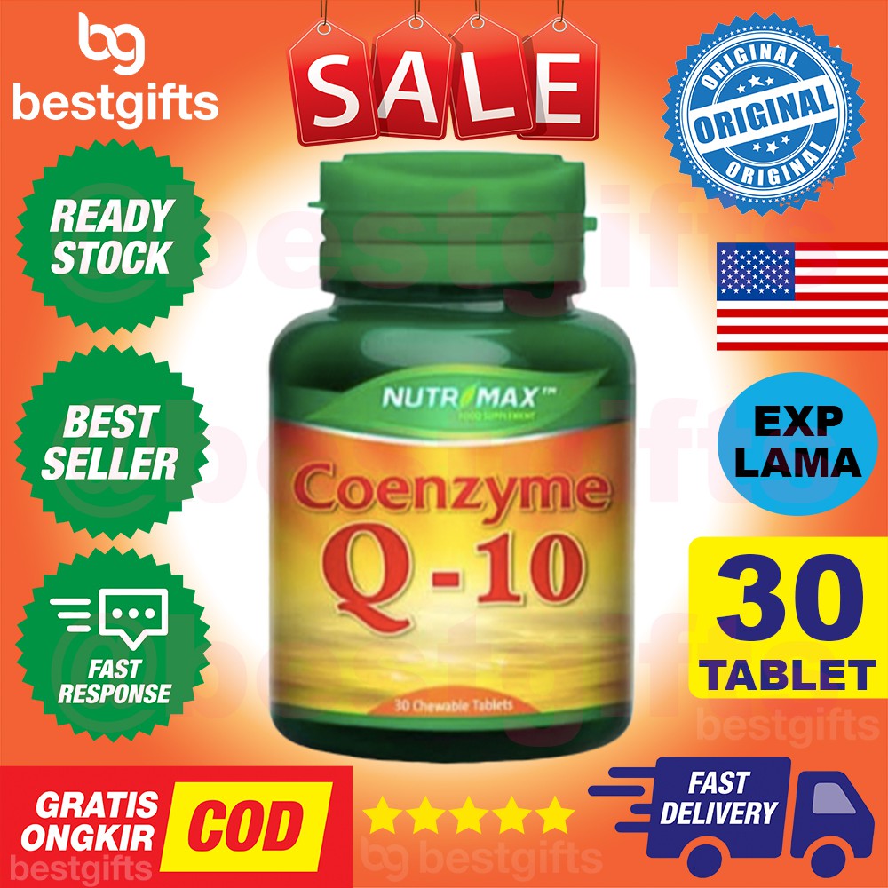 Jual NUTRIMAX COENZYME Q10 100 MG 30 TABLET | Shopee Indonesia