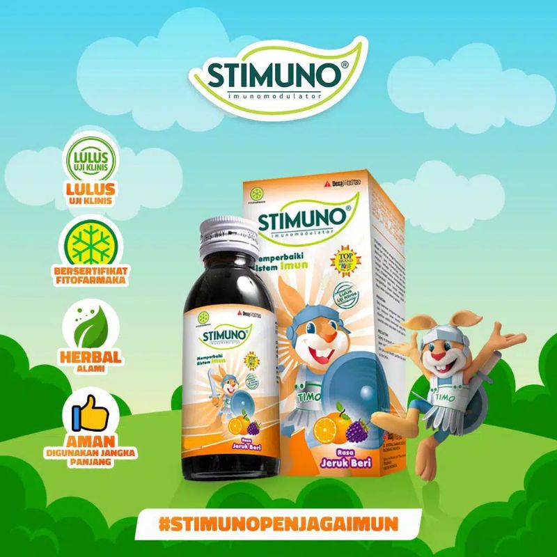 Jual Stimuno Sirup 60 ml Rasa Orange Berry (Jeruk Beri) Sistem Imun ...