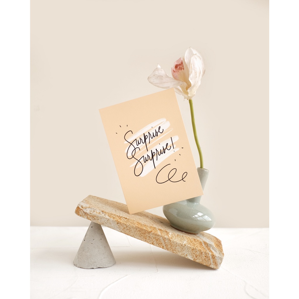 Jual Oh! Surprise Greeting Card / Kartu Ucapan Letterist | Shopee Indonesia