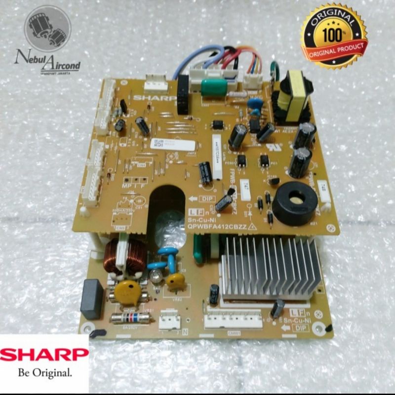 Jual MODUL / PCB KULKAS NEW SHARP ORIGINAL SJ-XZT-SL ORIGINAL 2 PINTU ...