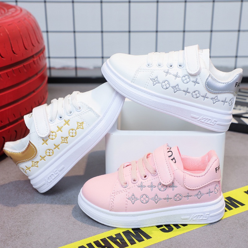 Jual 8101 NEW Sepatu kets bordir anak laki-laki dan perempuan kualitas ...