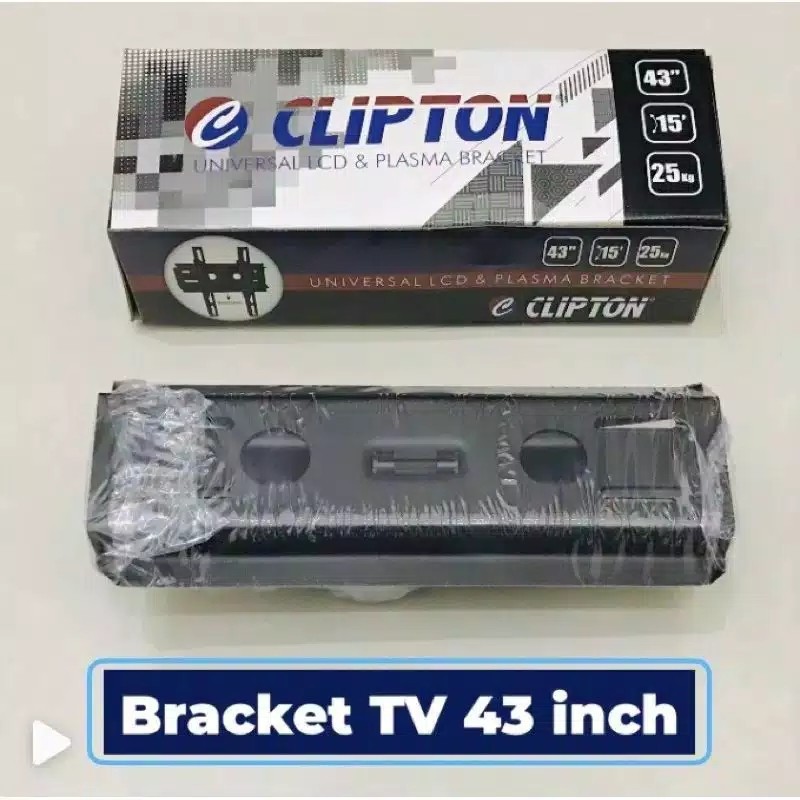 Jual Clipton 24" - 34" Ada Water Pass Bracket TV 43 inch Kuat Kokoh ...