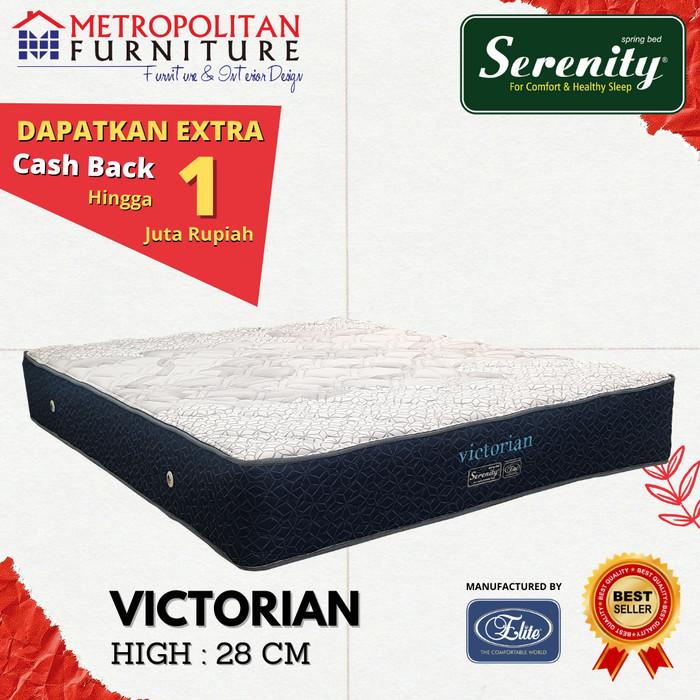 Jual Springbed Elite SERENITY Victorian / Kasur Spring bed Matras Keras ...