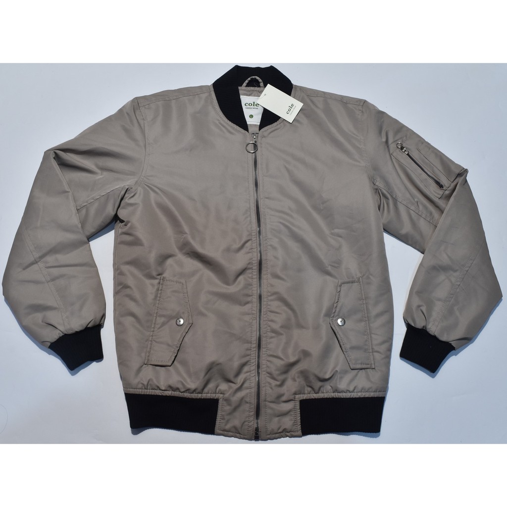 Jual Jaket Pria COLE Casual Wear Khaki BD23 ORIGINAL & REAL PICTURE ...
