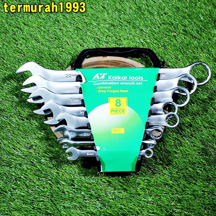 Jual Kunci Ring Dan Pas 1 set Lengkap Ukuran Kunci 6 sampai 22 Lengkap ...