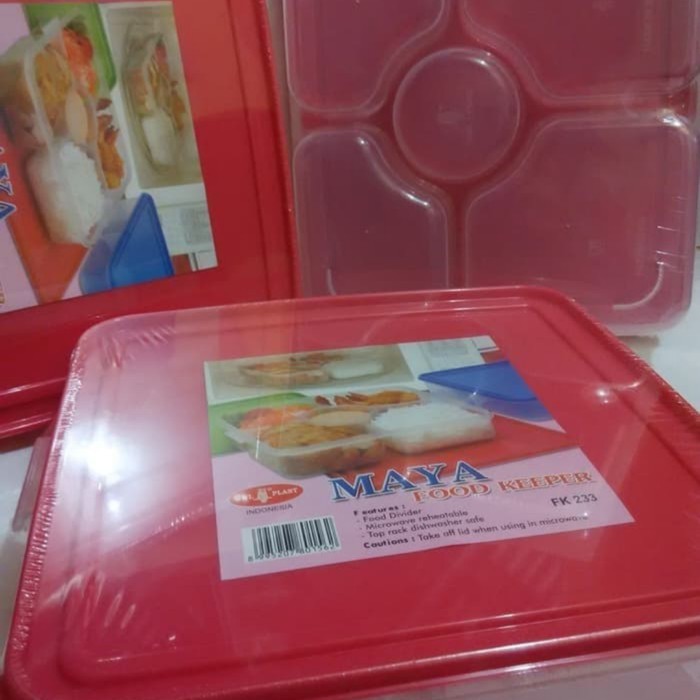 Jual LUNCH BOX SEKAT 5 MAYA FOOD KEEPER / BOX CATERING / KOTAK MAKANAN ...
