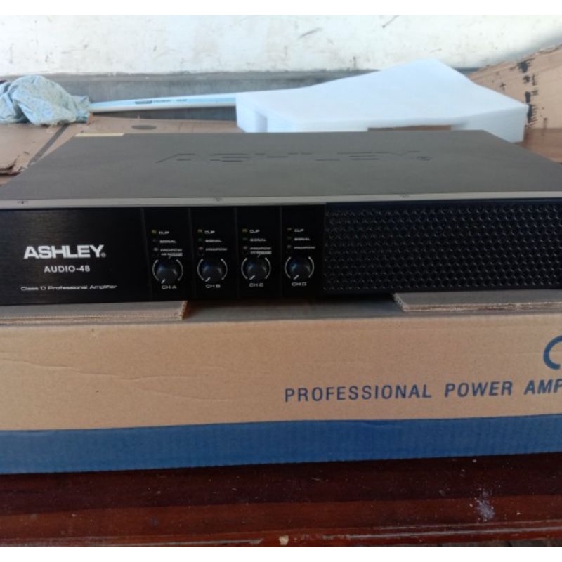 Jual POWER ASHLEY AUDIO 48 AMPLIFIER | Shopee Indonesia
