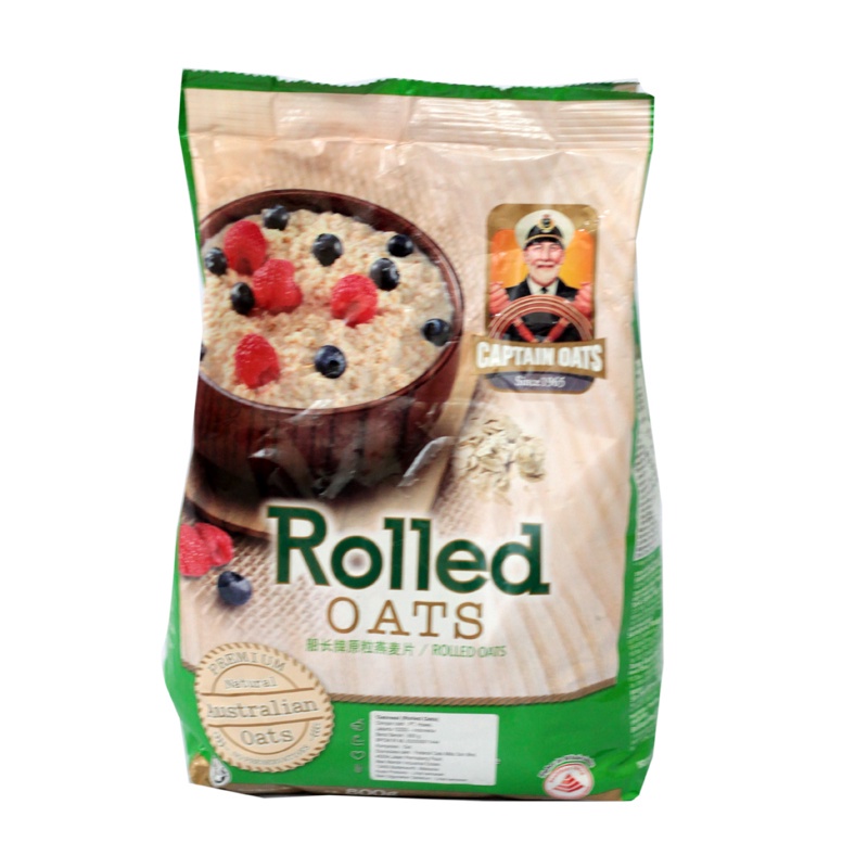 Jual CAPTAIN OATS ROLLED OATS 800GR | Shopee Indonesia