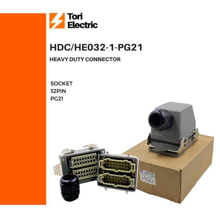 Jual Heavy Duty Connector 32Pin 32 Pin HDC HE032 - PG21 | Shopee Indonesia