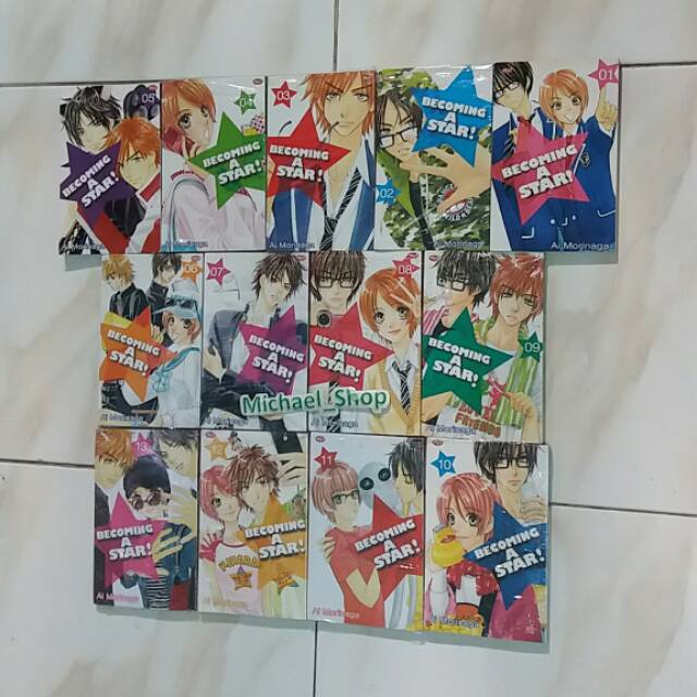 Jual OPEN SEGEL : komik ai morinaga Becoming a star 1-13tamat | Shopee ...
