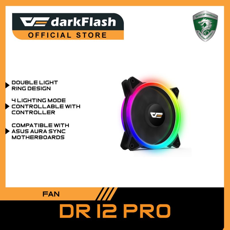 Jual darkFlash DR12 PRO A-RGB Fan [Single Fan] | Shopee Indonesia