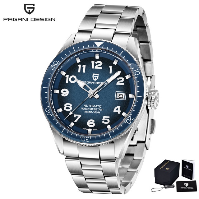 Jual Pagani design bergani new men's mechanical watch needle buckle ...