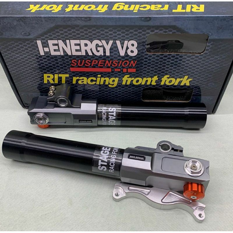 Jual tabung shock rt copy ori + breket kaliper brembo 4p 2 pin 2pin ...
