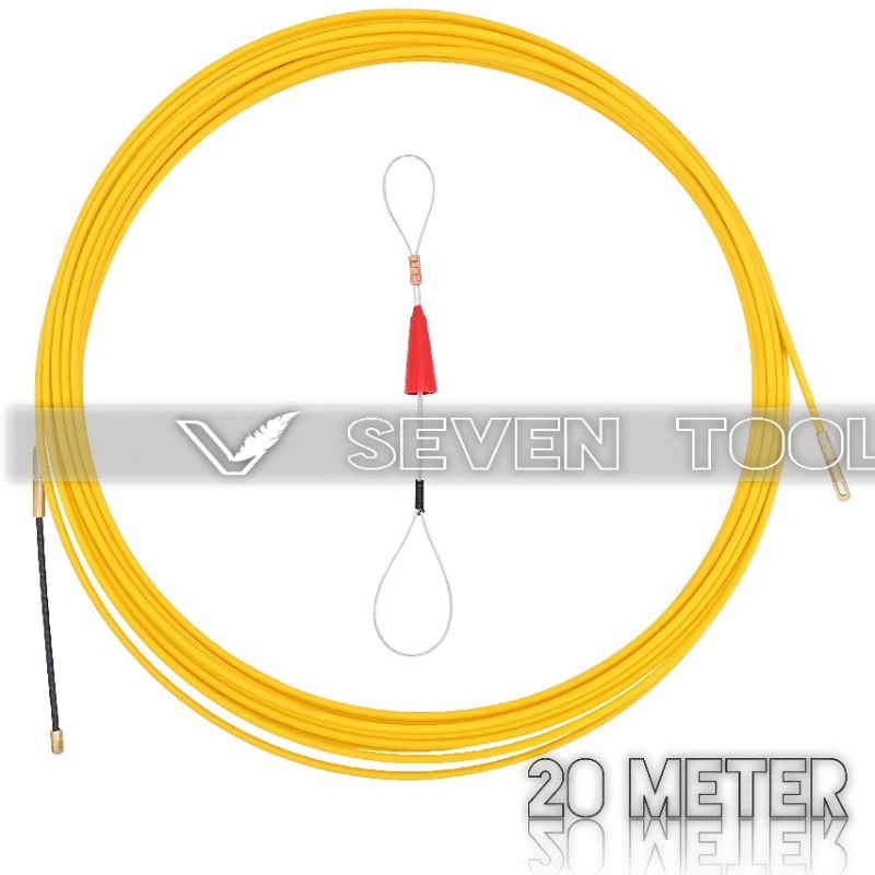 Jual Trekper 20 meter / tarikan kabel pancingan Wire Guider Flexsible ...