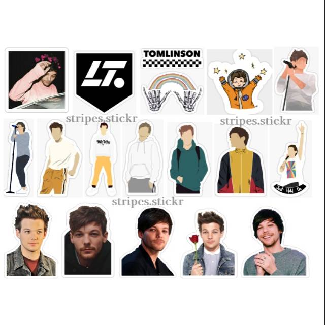 Jual Louis Tomlinson sticker pack | Shopee Indonesia
