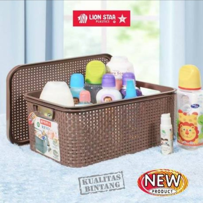 Jual Keranjang Serbaguna Revo Storage Box 10lt Lion Star | Shopee Indonesia