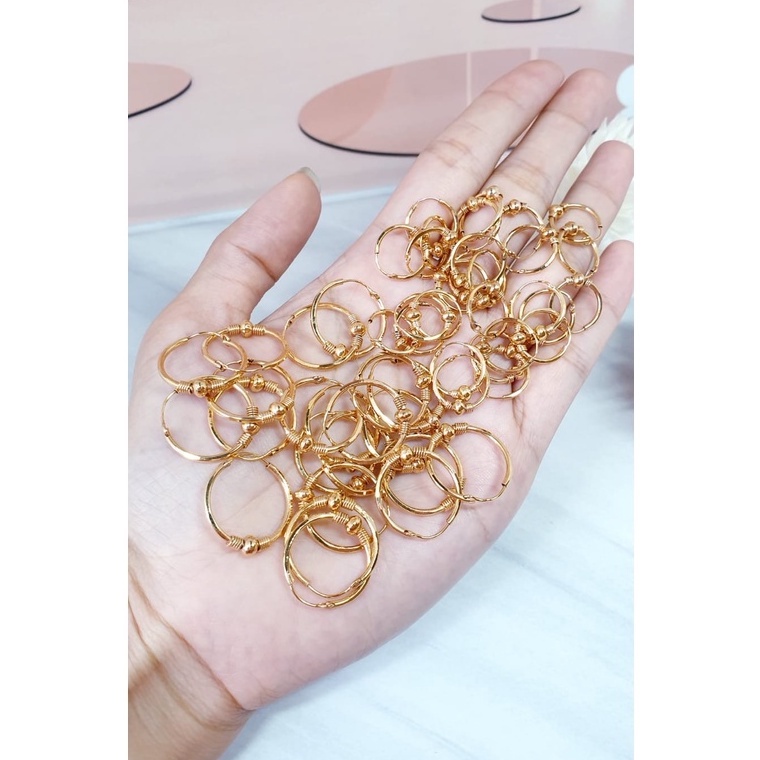 Jual Anting Kenip & Gipsi Mas Merah (375/8K) | Shopee Indonesia