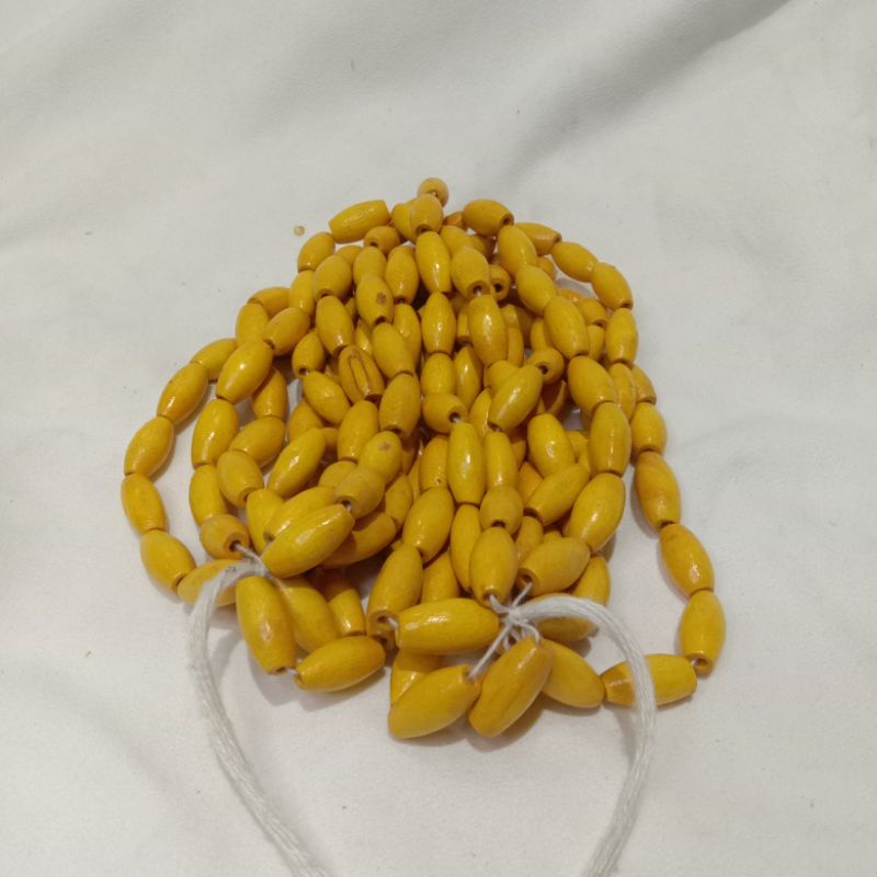 Jual Manik Kayu model Malinjo 2cm | Wooden Beads | Manik manik | Shopee ...