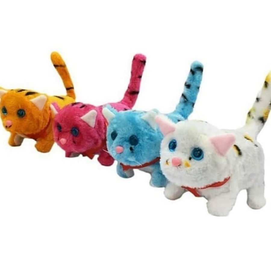 Jual Mainan Anak Robot Boneka Kucing (Robot Stuffed Plush Cat) Robot ...