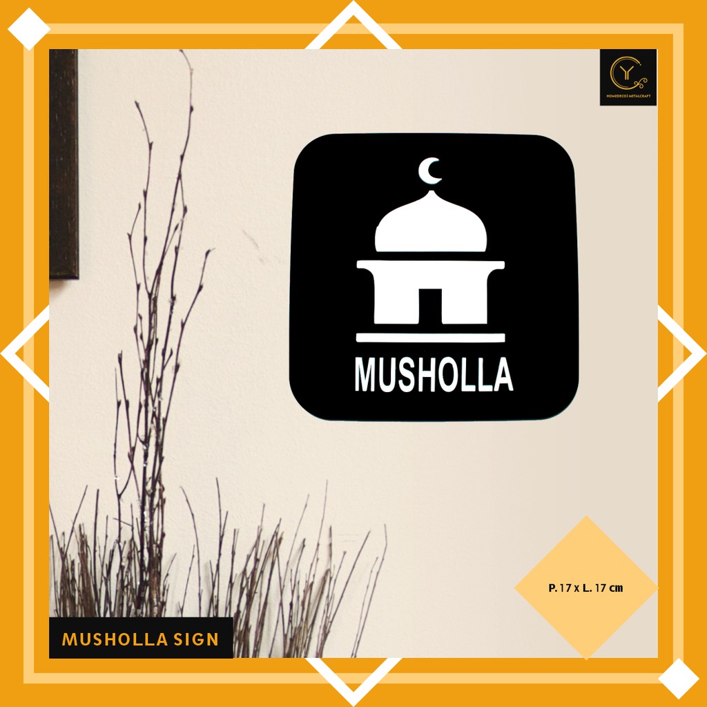 Jual SIGN - TANDA UNTUK DEKORASI RUMAH - MUSHOLLA SIGN - COFFE SIGN ...