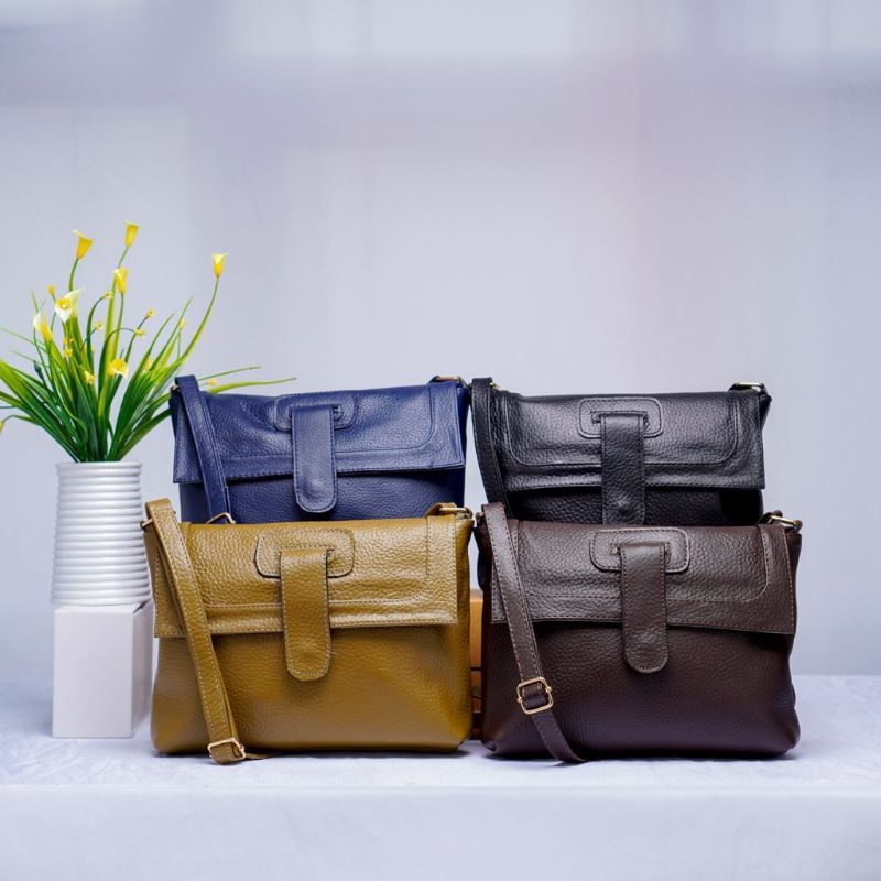 Jual tas wanita kulit sapi asli tas mini model terbaru Sukaregang garut ...