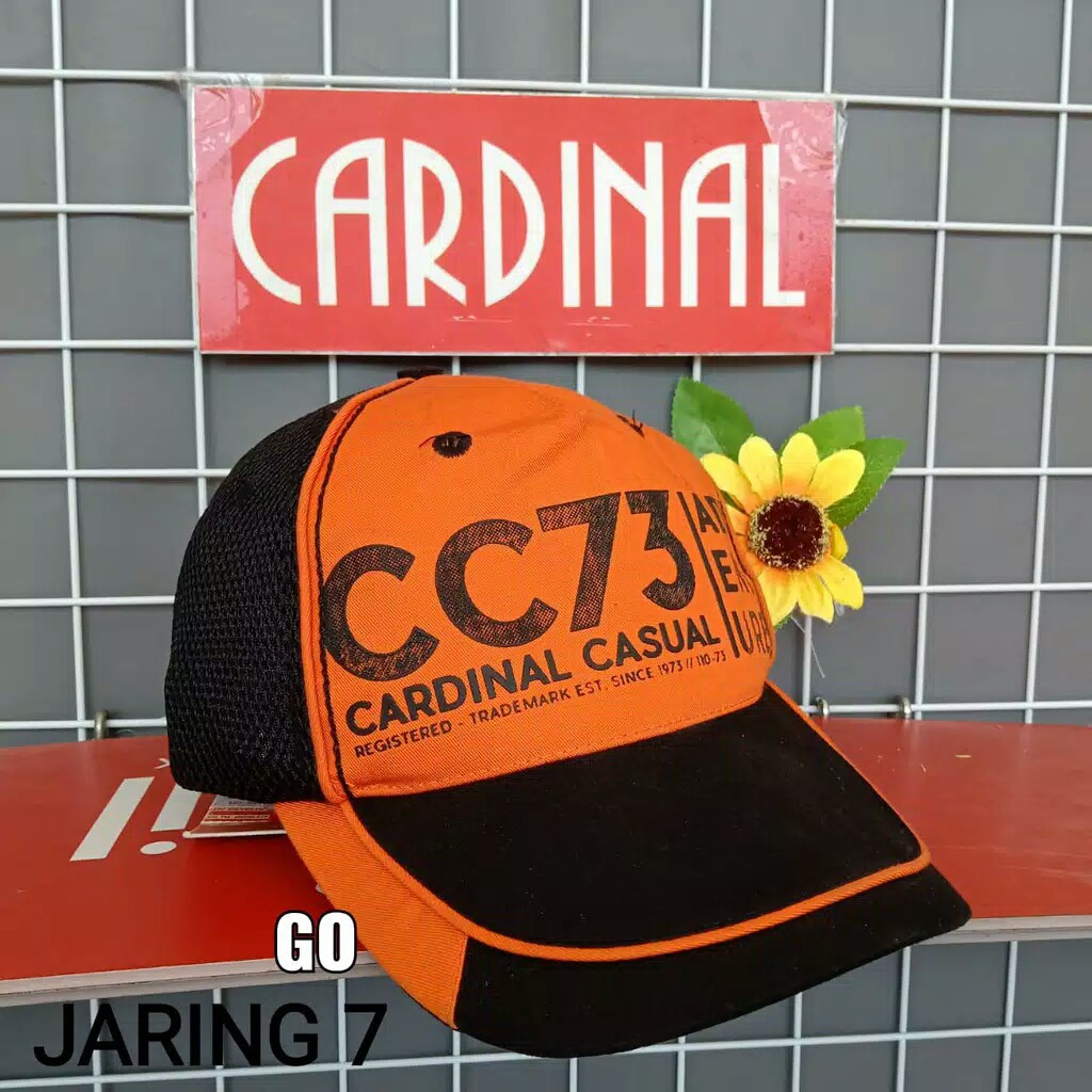 Jual bego CARDINAL TOPI JARING 100% Original Topi Cowok Keren Kekinian ...