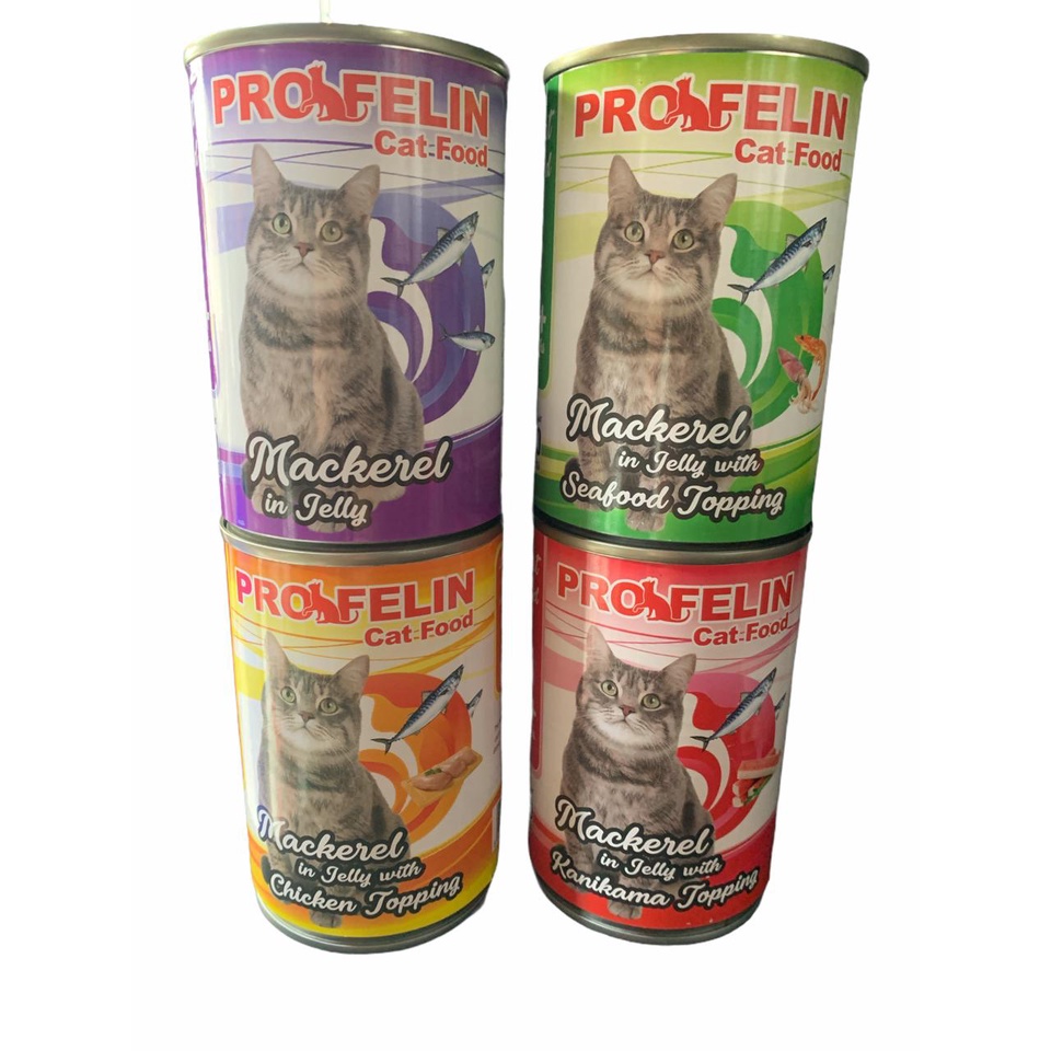 Jual Profelin/Profeline Kaleng 400 Gr All Varian - Hijau, Makarel ...