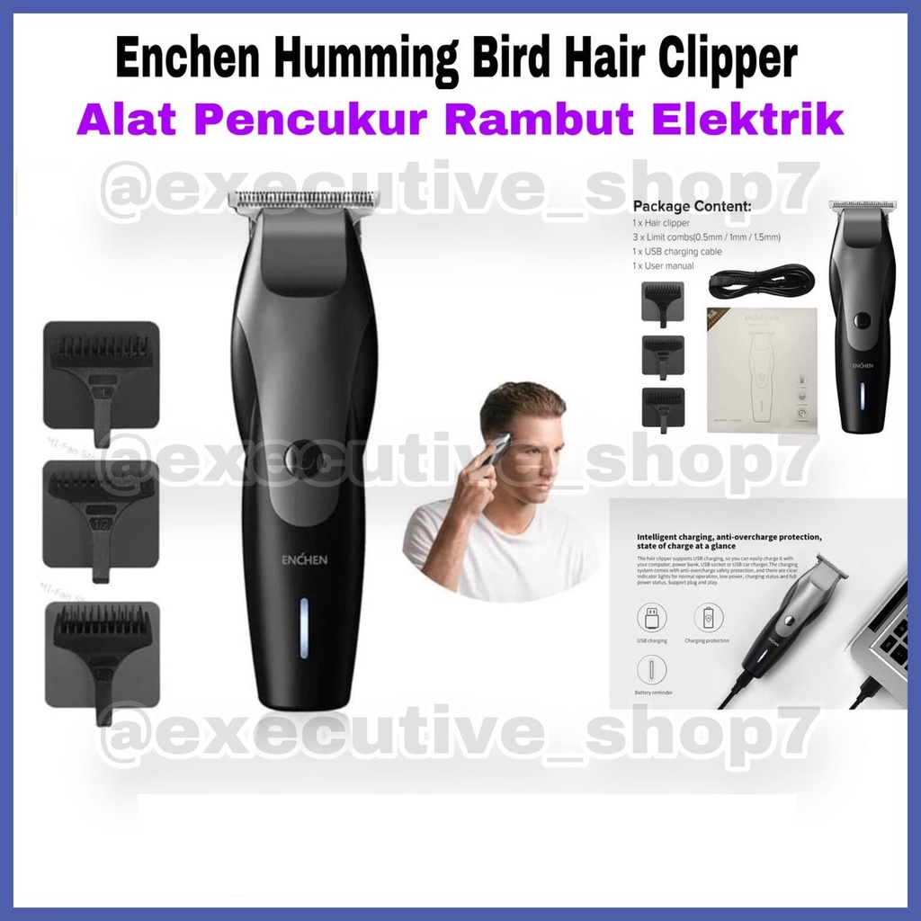 Jual Enchen Humming Bird hair Clipper - Alat Pencukur Rambut Elektrik ...