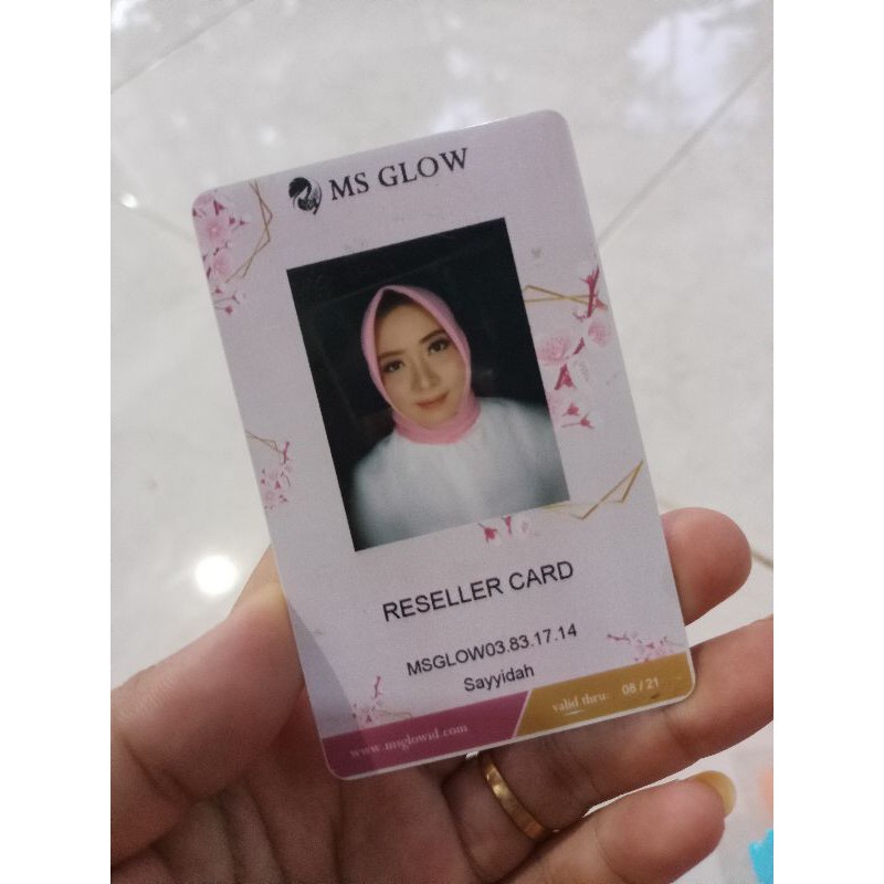 Jual ID Card Ms Glow | Shopee Indonesia