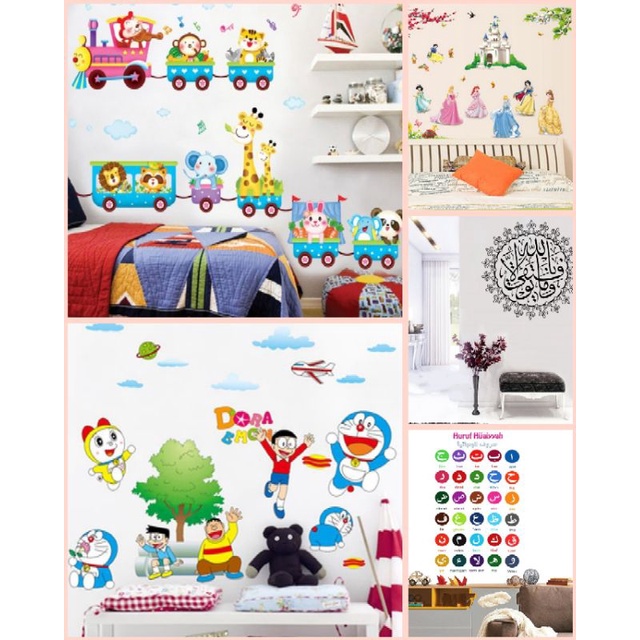 Jual STIKER WALL/STIKER DINDING MEMPERCANTIK RUANGAN DAN KAMAR ANAK2 ...