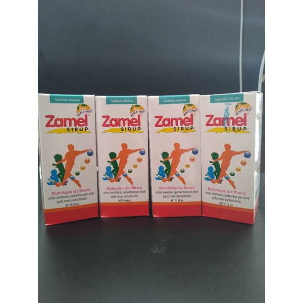 Jual Zamel Syrup 60 ml | Shopee Indonesia