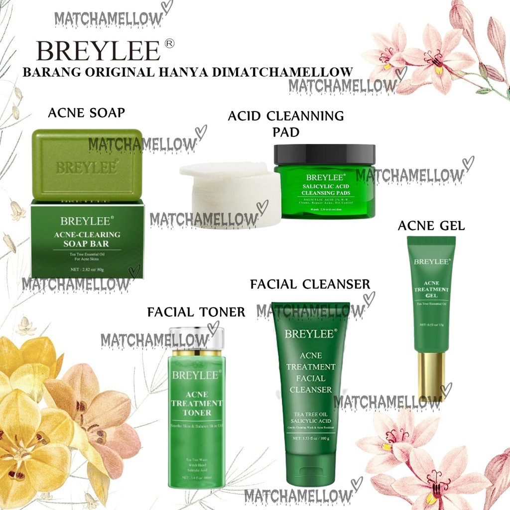 Jual MATCHA BREYLEE TEA TREE ACNE SERIES - ACNE TREATMENT | Shopee ...