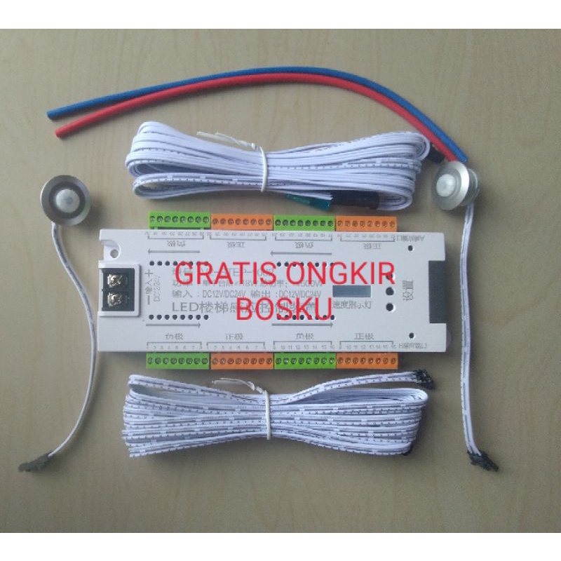 Jual MODUL LAMPU TANGGA OTOMATIS-LAMPU TANGGA SENSOR GRAK | Shopee ...