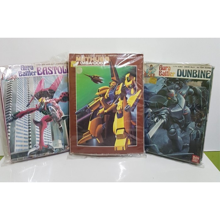 Jual [BANDAI] 3 GuNDaM No BoX - 1 GuNDaM MeTHuSS & 2 GuNDaM AuRa ...