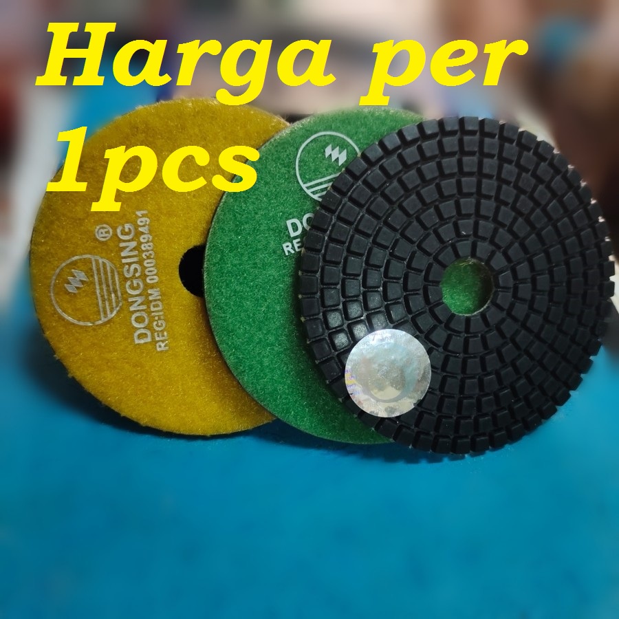Jual Mata Poles Granit Marmer Keramik Batu Polis Diamond Pad Dongsing ...