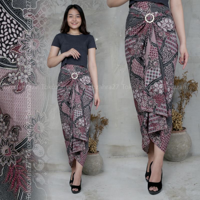 Jual Rok Kondangan Motif KOIN By Ginitop Rok Lilit/Rok Serut/Rok OOTD ...