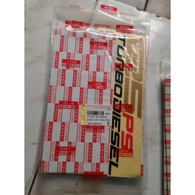 Jual Stiker - Sticker Isuzu Elf 125PS Turbo Diesel | Shopee Indonesia