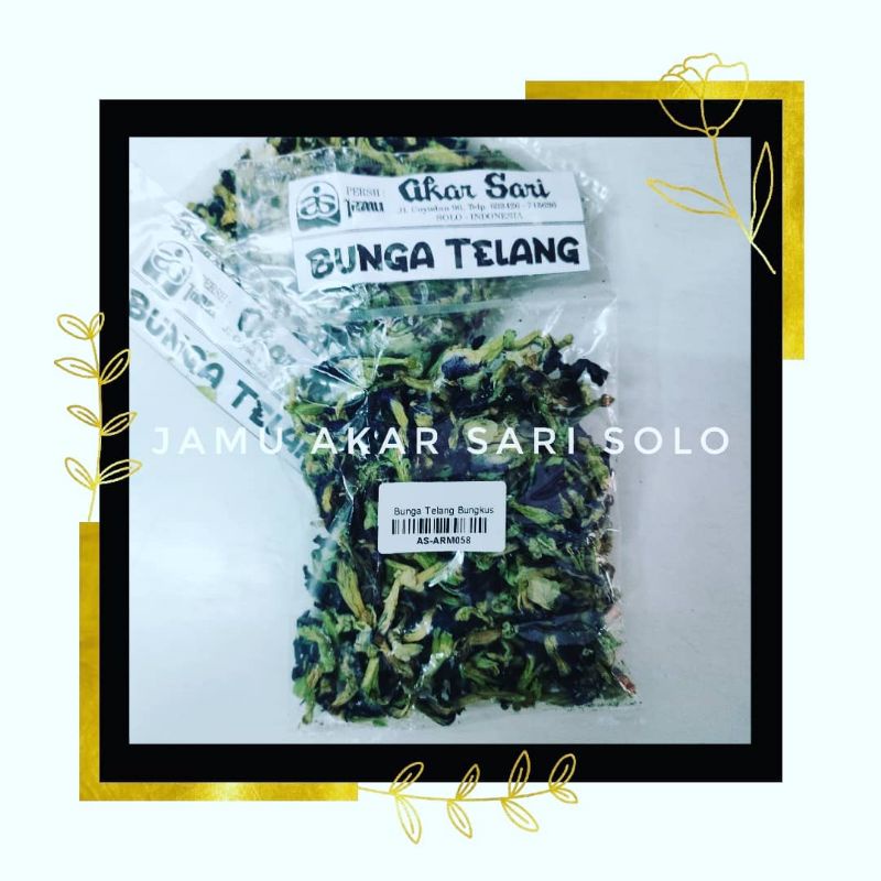 Jual Jamu Akar Sari - Bunga Telang - Teh Bunga Telang - Bunga Telang ...