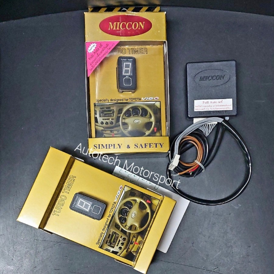 Jual TURBO TIMER MICCON ORIGINAL FULL AUTO TOYOTA INNOVA FORTUNER ...