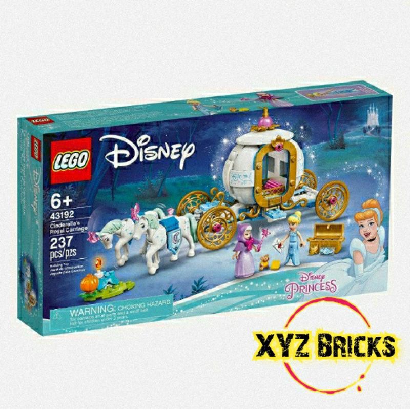 Jual LEGO 43192 - Disney Princess Cinderella's Royal Carriage | Shopee ...