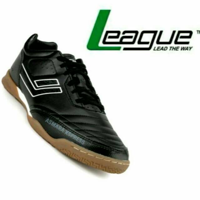 Jual League Original Legas Meister LA Sepatu Futsal - Black Courcoal ...