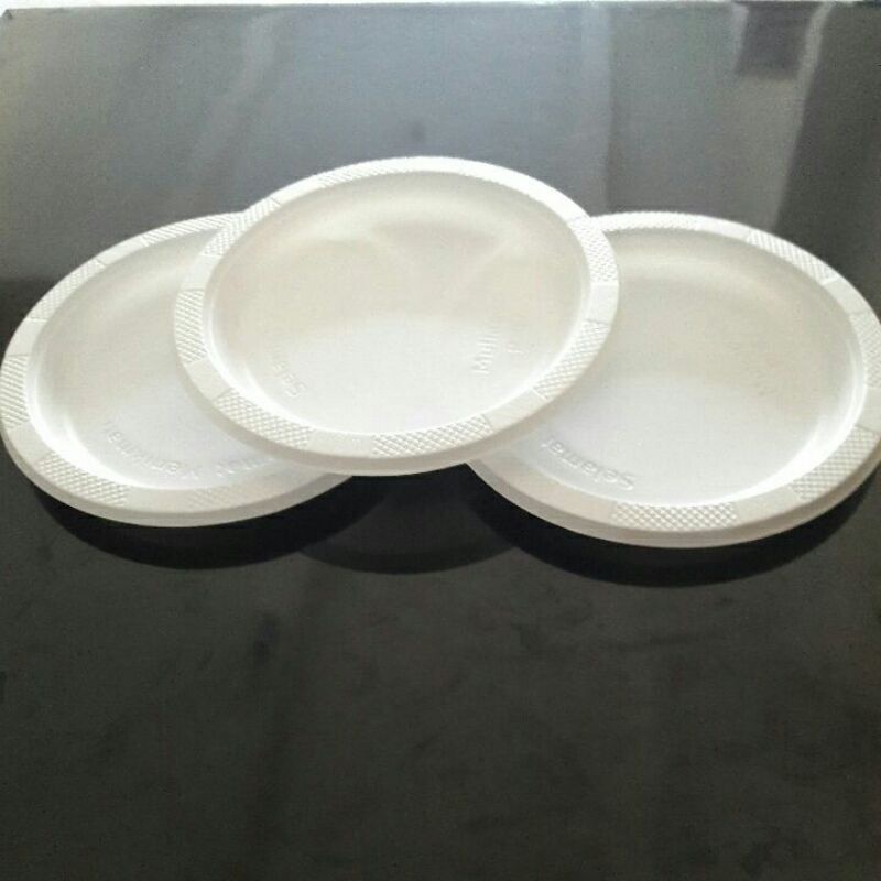 Jual Piring Plastik P7/Piring kue/Piring kertas/Piring plastik/piring ...